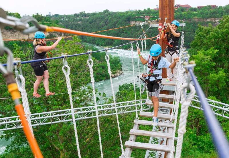 Niagara Falls, Canada: Whirlpool Adventure Ropes Course - What to Expect from the Whirlpool Adventure Ropes Course