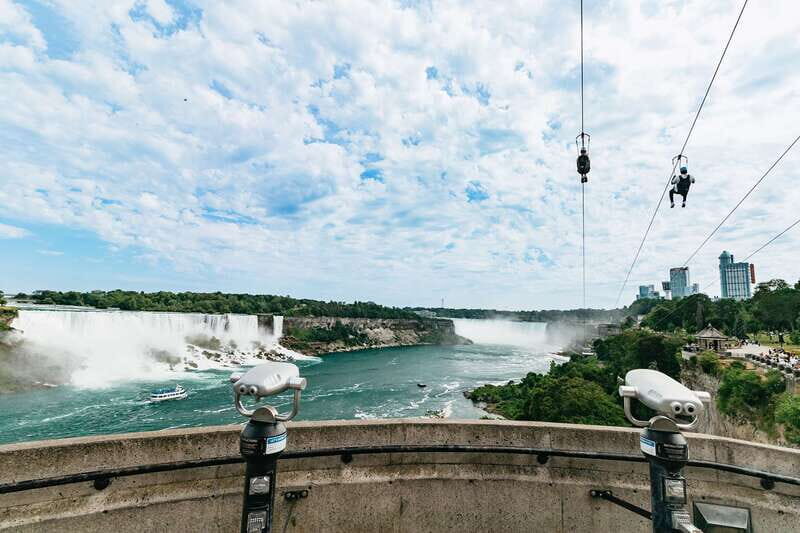 Niagara Falls, Canada: Zipline to The Falls - The Views and the Experience