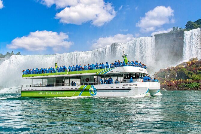 Niagara Falls: Maid of the Mist Boat Ride Walking Tour USA Side - Key Points