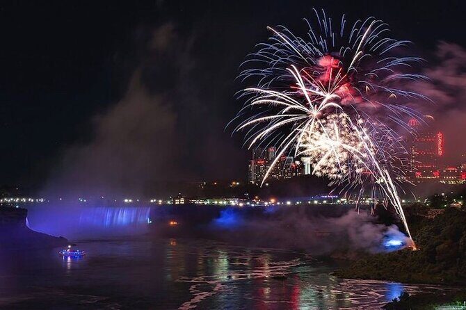 Niagara Falls Premium Night Tour: Fireworks Boat Cruise & Dinner - The Illumination Tower: Personalizing the Falls’ Colors