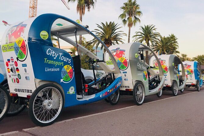 Nice: private guided Tour by electric taxi bike - Frequently Asked Questions