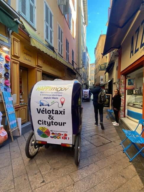 Nice: private guided Tour by electric taxi bike - Exploring Nice in Style: An In-Depth Look at the Tour