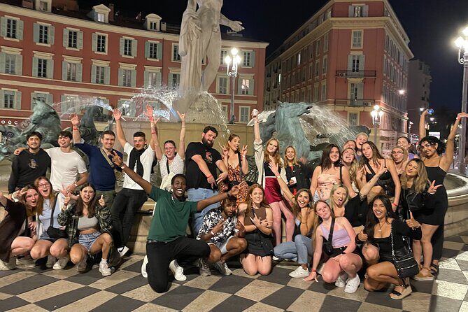 Nice: Pub Crawl Yellow  Social Bars, Games & VIP Club Entry - Key Points