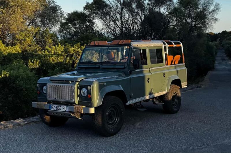 Nice: Sunset & Wine Tasting in a historic Land Rover - Key Points