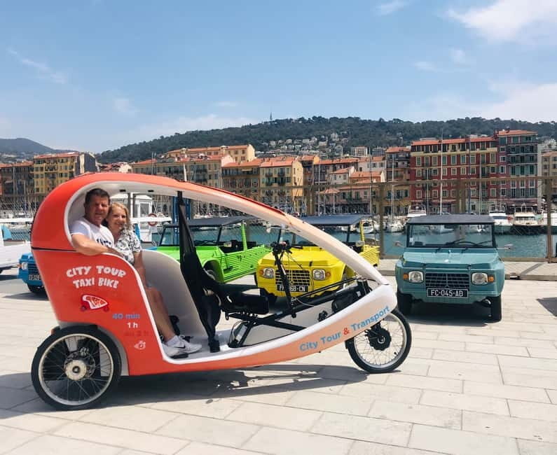 Nice : Visite privé 1H en Vélotaxi avec un guide local. - A Closer Look at the Velotaxi Experience