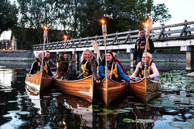 Night Canoe City Tour in Klaipeda - Key Points  