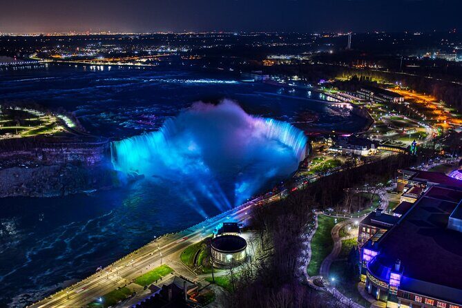 Night on Niagara Small Group Tour with Power Station Light Show - FAQ