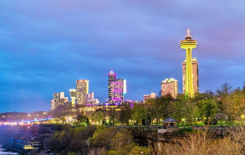 Night on Niagara Walking Tour with Fireworks Cruise + Dinner - Key Points