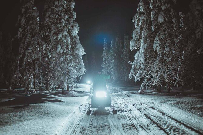 Night Snowmobile Safari, Rovaniemi - Exploring the Night Snowmobile Safari in Rovaniemi: An Authentic Arctic Adventure