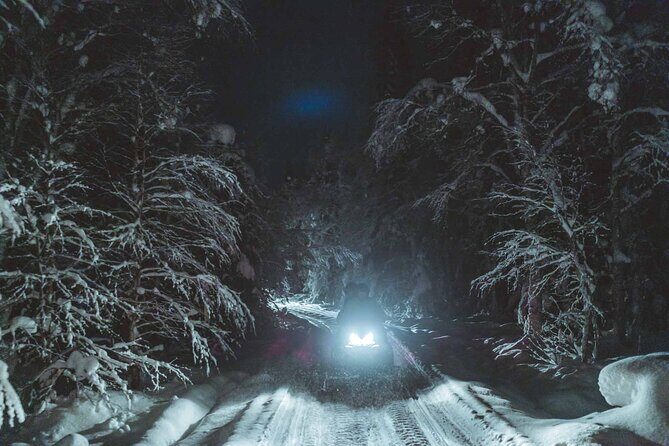 Night Snowmobile Safari, Rovaniemi - The Aurora Chase