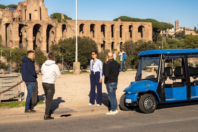 Night tour in Rome by Golf Cart with Prosecco Gelato and Gift - What’s Included and What’s Not