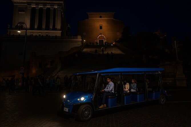 Night tour in Rome by Golf Cart with Prosecco Gelato and Gift - The Sum Up