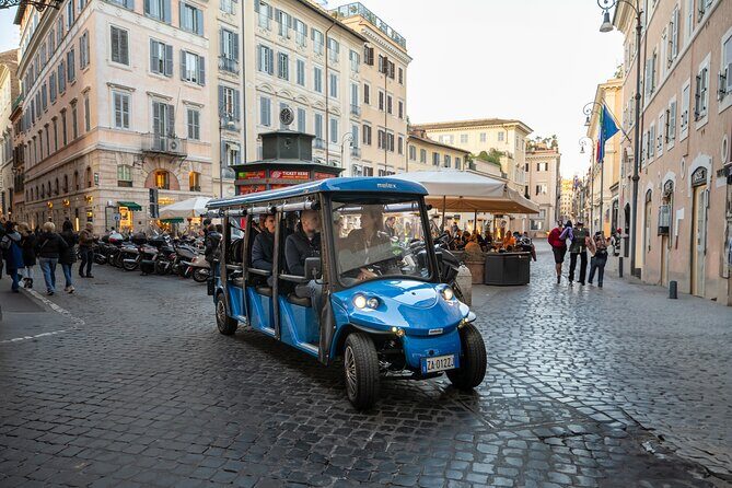 Night tour in Rome by Golf Cart with Prosecco Gelato and Gift - FAQ