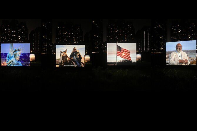 Night Walking Tour Path of Liberty with Ferry to Wall Street Bull - The Sum Up