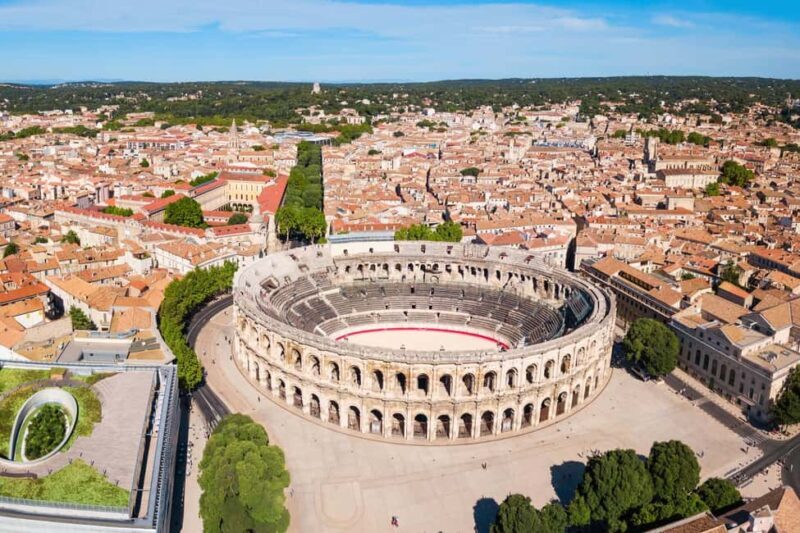 Nimes: Ancient Roman Arena Ticket & Old Town Audio Tour - Key Points
