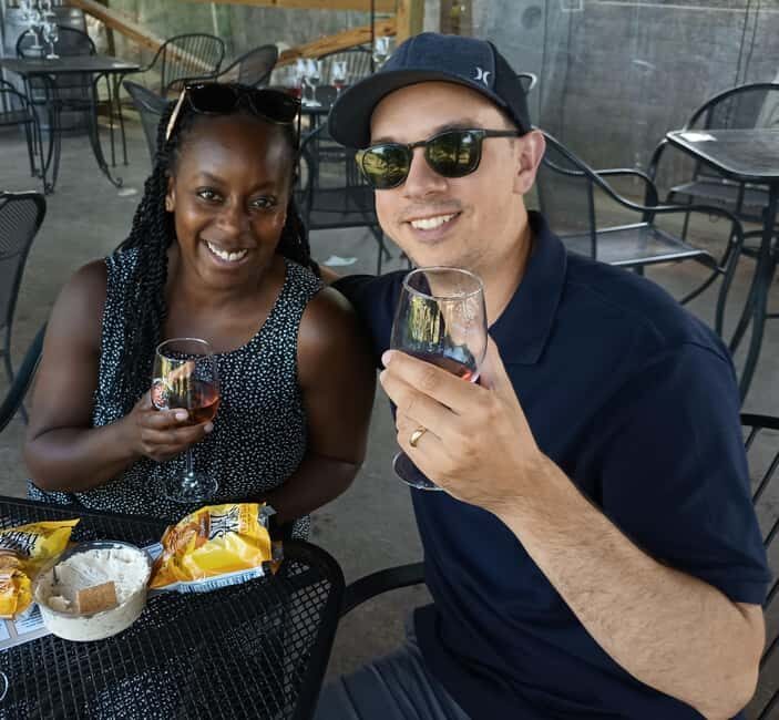 NON BUS Wine Tour in a Cherry Red Chevy Tahoe RST - Key Points