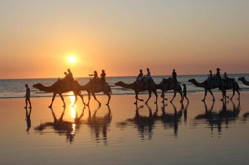 North of Rocks on Cable Beach: 1-Hour Sunset Camel Ride - Key Points