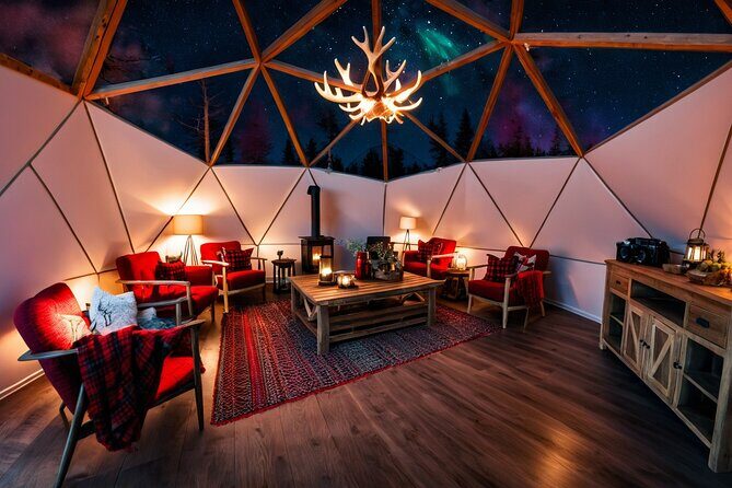 Northern Lights Viewing in a Semi-Private Dome in Whitehorse - Key Points