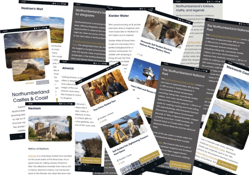 Northumberland Castles & Coast Online Road Trip Travel Guide - Realities from Reviews and User Insights