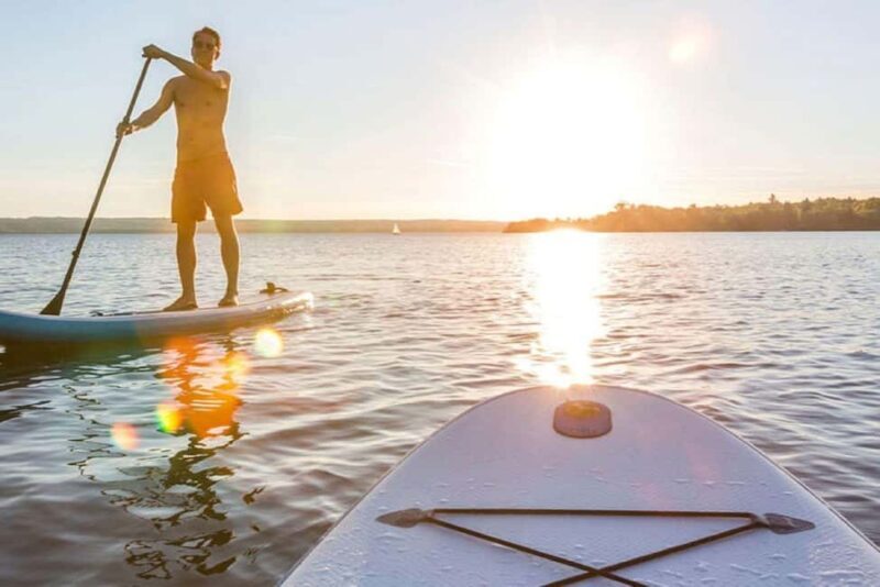 Norwalk: Paddleboard Rental at Calf Pasture Beach - The Flexibility Factor: Why It Matters