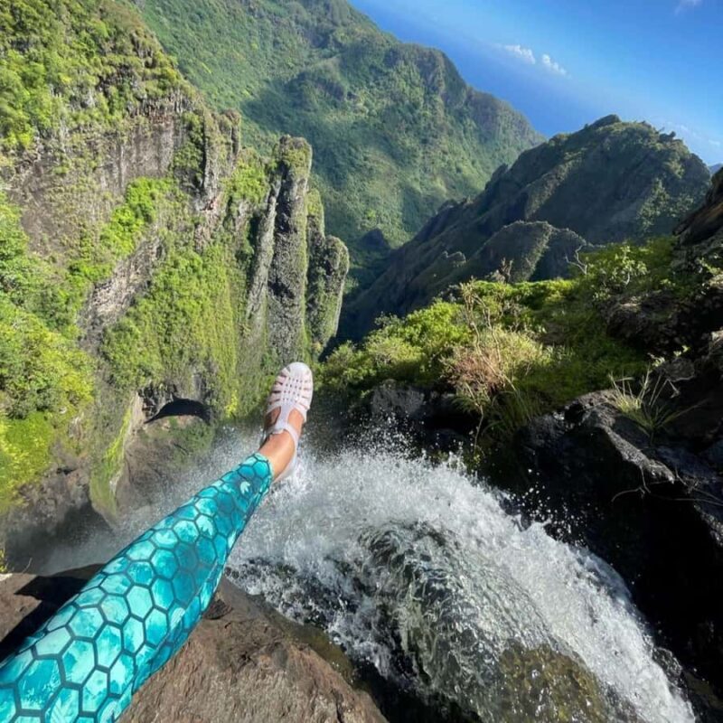 Nuku Hiva: Excursion to the top of the Vaipo waterfall. - A Picnic Amidst Nature