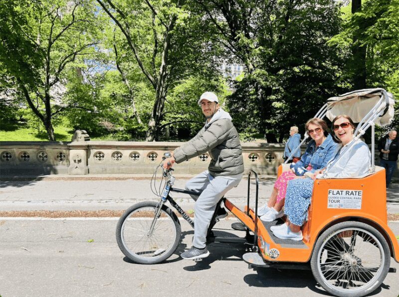 NYC: Private Central Park Pedicab Tours / PICKUP FROM MUSEUM - Pricing & Value Analysis