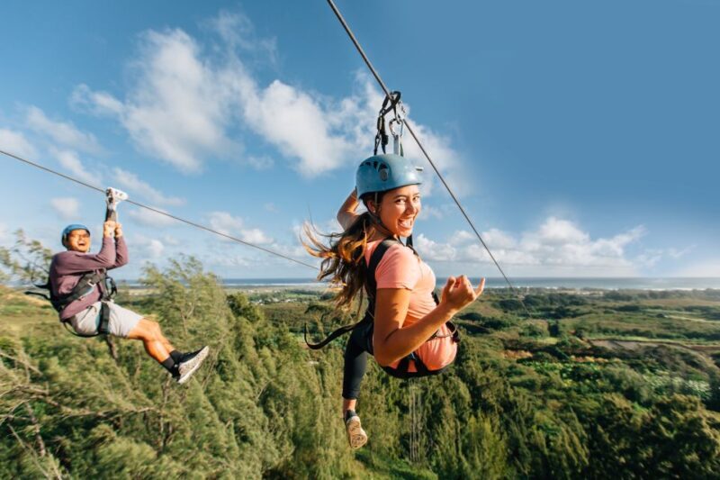 Oahu: North Shore Zip Line Adventure with ATV and Farm Tour - Oahu: North Shore Zip Line Adventure with ATV and Farm Tour