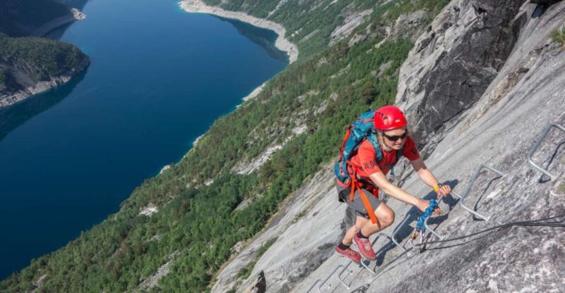 Odda: Full-Day Trolltunga Via Ferrata & Sky Ladder Adventure - Key Points