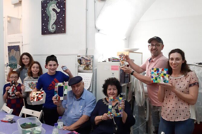 Offer: Be Gaudí mosaic class Barcelona for families (max 4 pax) - Key Points