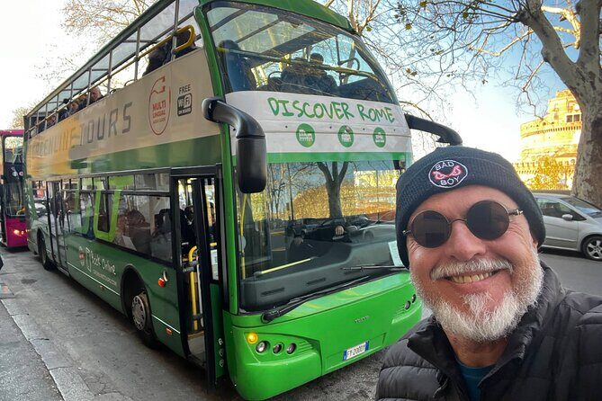 Official Rome Hop-on Hop-off Sightseeing Bus Tour - What to Expect on the Bus