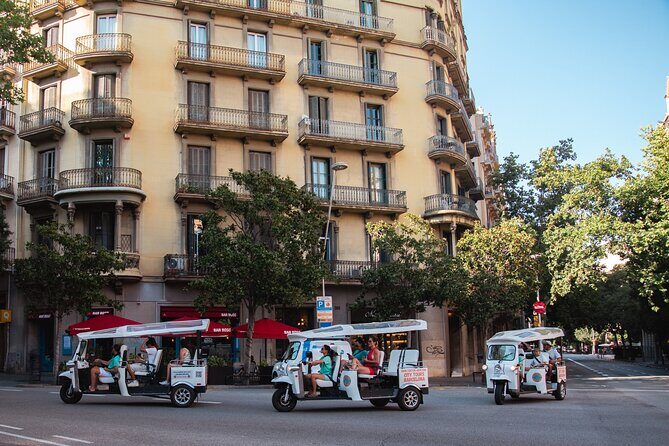 Official Tuk Tuk BCN l Barcelona 3 Hours City Tour - A Unique Way to Discover Barcelona