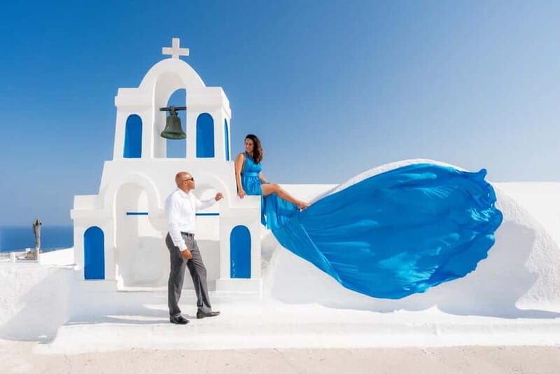 Oia: Santorini Photoshoot with Flying Dress Rental Option - Exploring the Experience in Depth