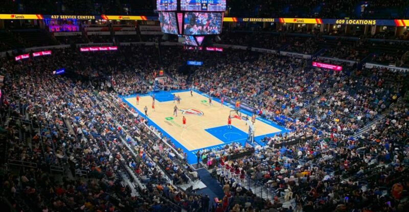 Oklahoma City: Oklahoma City Thunder Basketball Game Ticket - Seating Options and What They Mean for Your Experience