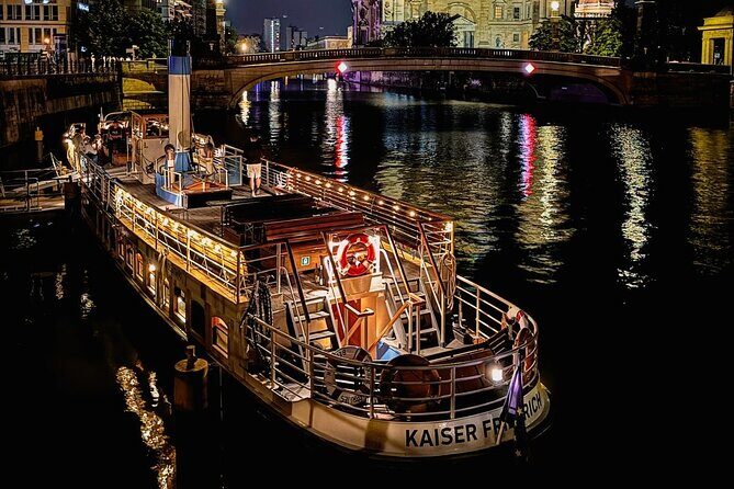Old Berlin Beer Evening Sunset Cruise on Steamship - Key Points