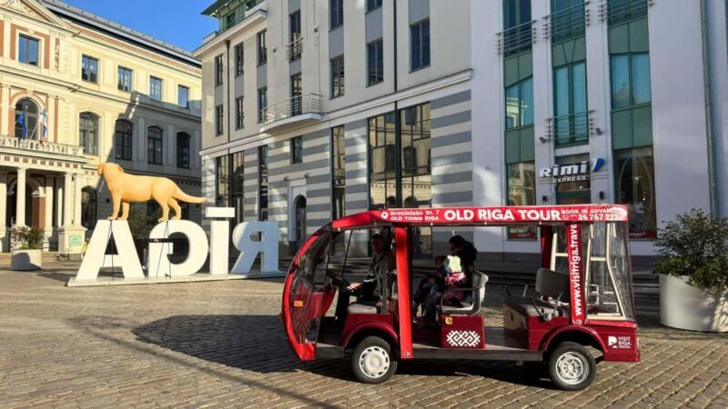 Old Riga Heated E-Bus Tour with Audio Guide & Mulled Wine - Key Points