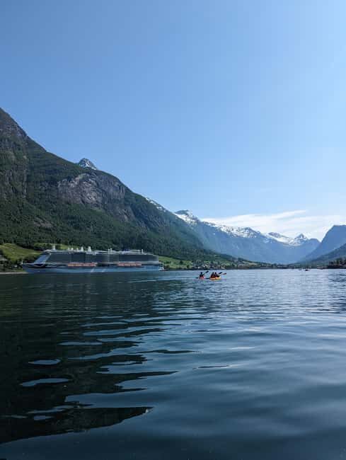 Olden: Fjord Kayaking + Drysuit & Safety Boat - Key Points