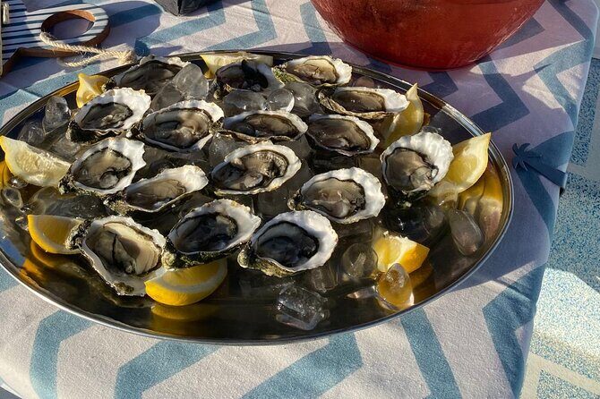 Olhão: Private Boat Tour, at Sunset with Oysters/Tapas and Drinks - Comfort and Safety on Board