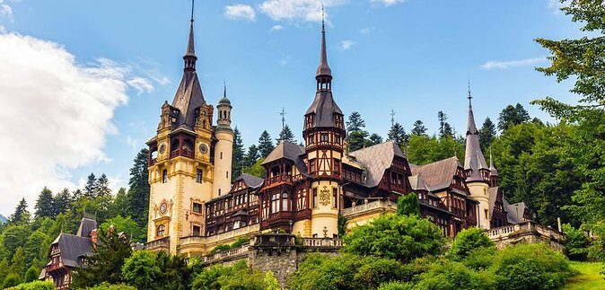 One Day Private Tour to Peles and Dracula Castles & Brasov City - Discovering Peles Castle: A Fairytale Beginning