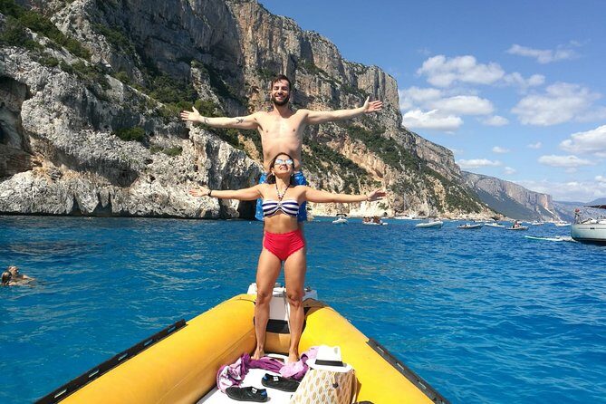 One day tour in rubber dinghy in the Gulf of Orosei with Skipper - The Sum Up