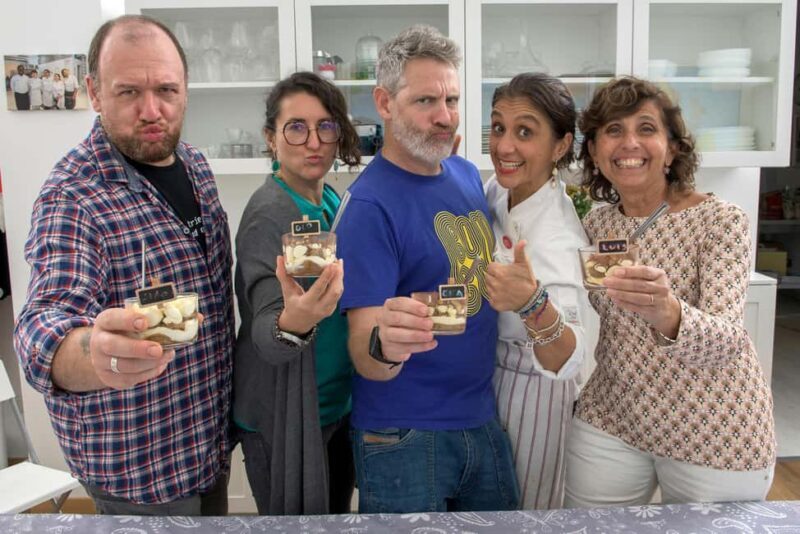 only in ITALIAN - International aperitif + cooking class in Italian - Key Points