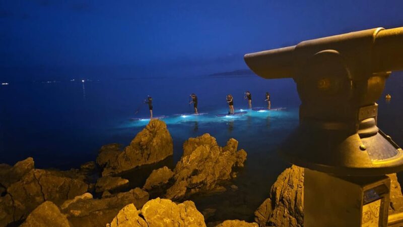 Opatija: Guided SUP Paddleboarding Adventure at Night - FAQs