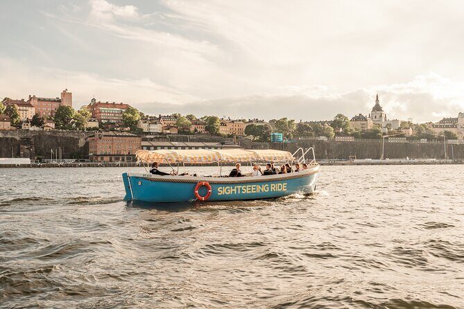 Open Electric Boat Ride in Stockholm with Live-Guide - FAQ