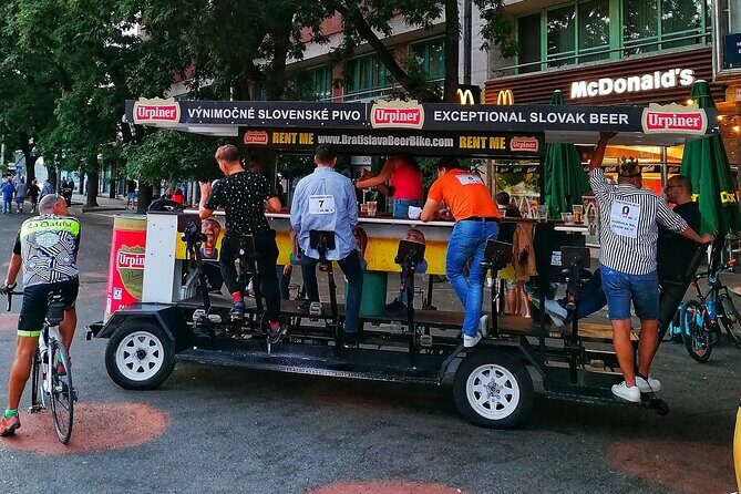 Original Bratislava Beer Bike Tours - All-you-can-drink - An In-Depth Look at the Bratislava Beer Bike Experience