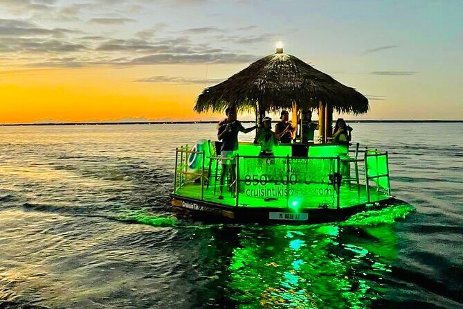 Original CRUISIN' TIKIS Lit on the Lagoon- A Glow Tiki Bar Cruise - What Is the Lit on the Lagoon Experience?