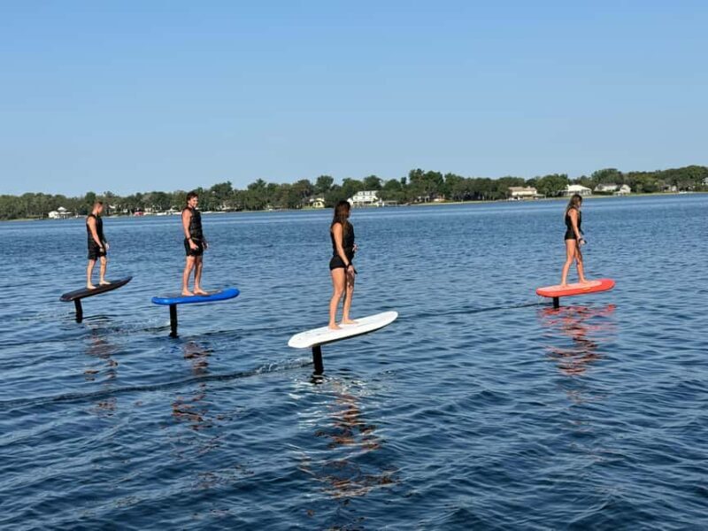 Orlando, Florida: E-Foil Lesson - Glide Above the Water! - Key Points
