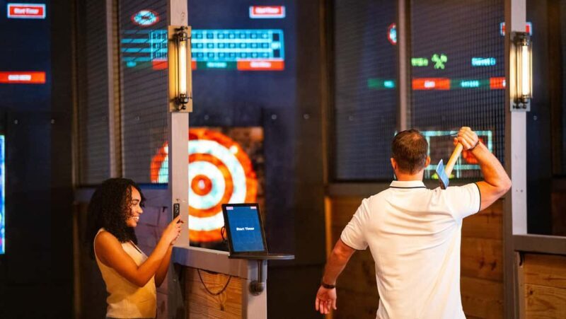 Orlando: The Brass Axe - Axe Throwing & Digital Darts - Key Points