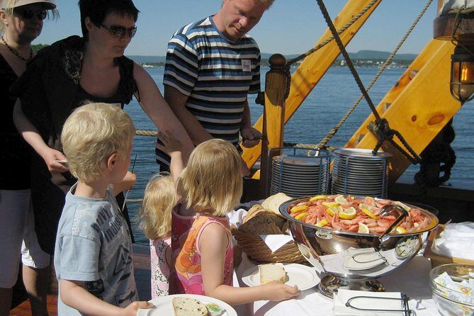 Oslo Fjord Evening Cruise with Shrimp Buffet on a Sailing Ship - Key Points