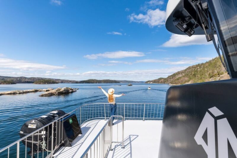 Oslo: Scenic Fjord Cruise with Audio Guide Commentary - Key Points