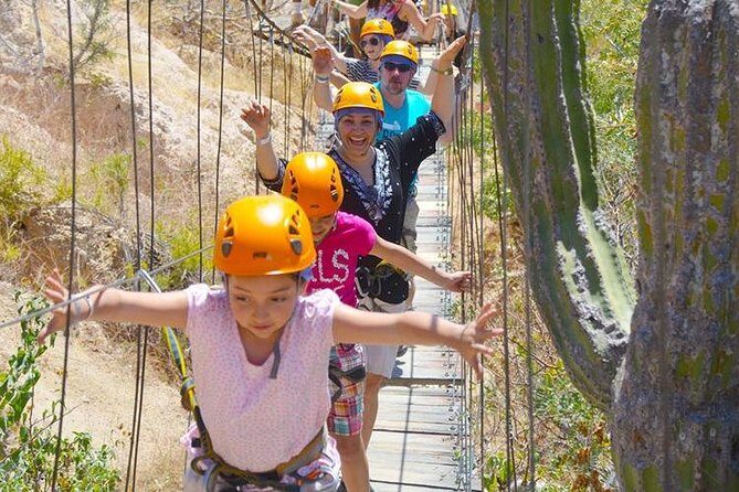 Outdoor Adventure includes Zip-line, Rappelling, Suspension Bridge & more - Key Points