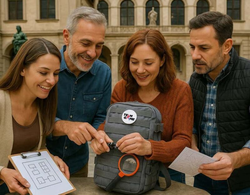 Outdoor Escape Game with Mystery Backpack Augsburg: The Merchant's Seal - The Role of the Guide and Local Insights